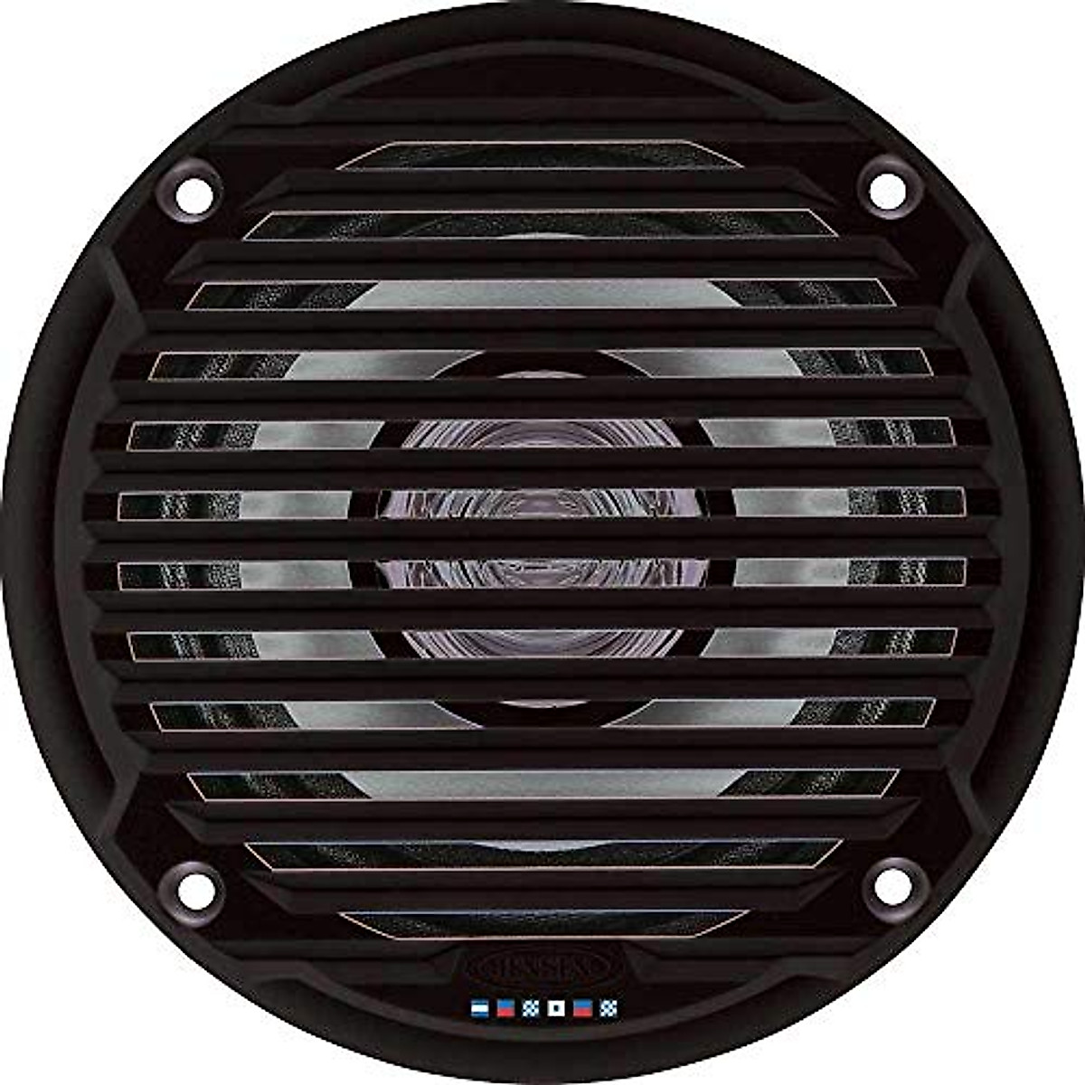 Jensen MS5006BR Black 5.25" Dual Cone Waterproof Speakers