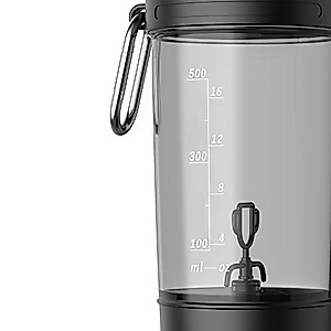 Cholas Premium Electric Protein Shaker Bottle, 20oz Blender for Mixing Protein, Gym Portable Cup, and Cocktails, BPA Free Self Stirring Shaker with Waterproof Design in Sleek Black
