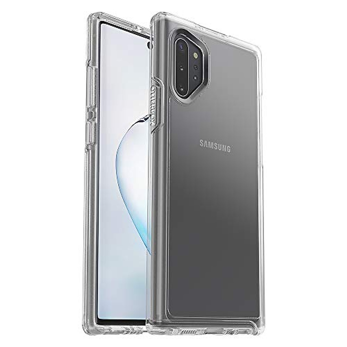 OtterBox your carrier to confirm 5G network availability in your area Symmetry Series Case - CLEAR, ultra-sleek, wireless charging compatible, raised edges protect camera & screen