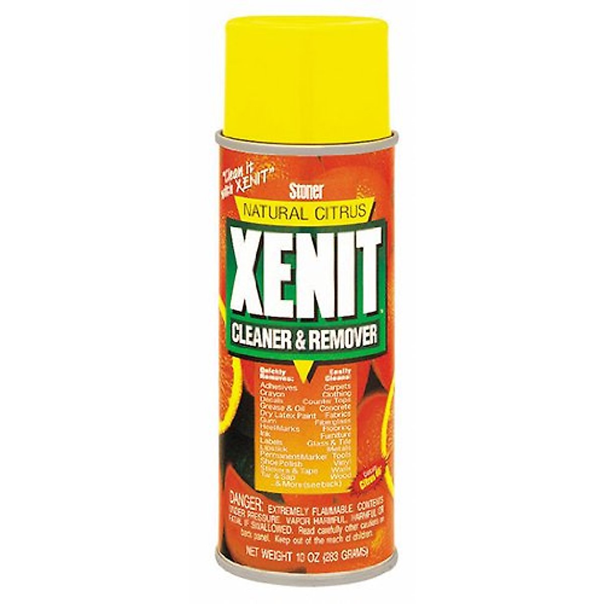 Stoner Car Care 94213 10-Ounce Xenit Citrus Cleaner and Remover Eliminates Stains, Sticky Residues, Grease and Oil, and More from Multiple Surfaces Use in Your House, Garage, and Workshop, Pack of 1