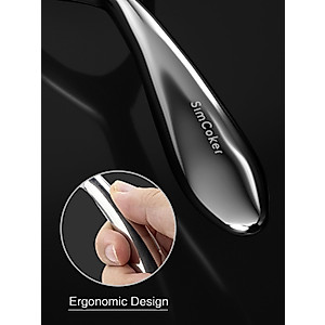 SimCoker Vegetable Peeler For Kitchen, Premium Potato Peelers 304 Stainless Steel, Ultra Sharp Blade, Ergonomic Non-Slip Handle, 5 Years Of Warranty…