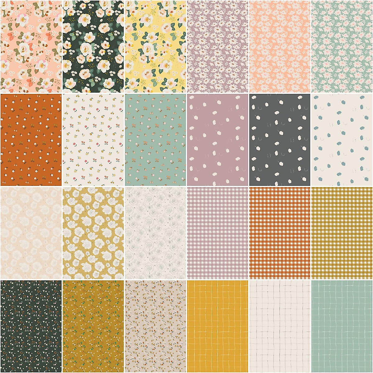 Minki Kim Forgotten Memories 5" Stacker 42 5-inch Squares Charm Pack Riley Blake Designs 5-12750-42