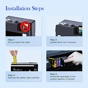 Valuetoner Compatible Ink Cartridge Replacement for HP 950XL 951XL 950 XL 951 XL for Officejet Pro 8600 8610 8100 8615 8620 8630 8660 251dw Printer 8 Pack (2 Black,2 Cyan,2 Magenta,2 Yellow)