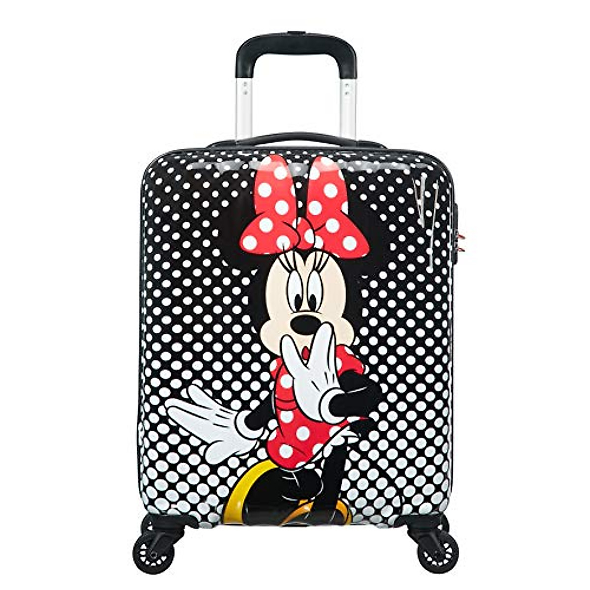 American Tourister Unisex-Adult's Children's Luggage, Multicolour (Minnie Mouse Polka Dot), S (55 cm-36 L)
