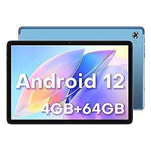 TECLAST Android 12 Tablet 10 inch, Tablets P30S 4GB RAM+64GB ROM(TF 1TB), 8-Core Processor 2.0GHz, 2.4G&5G WiFi Tablet, Face Recognition, Dual Cameras, BT5.0, GPS, Google GMS Certified