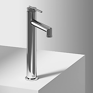 VIGO Sterling 11'' H Single Handle Single-Hole Bathroom Vessel Faucet in Chrome-VG03032CH