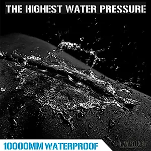 Joy Walker Backpack Rain Cover Waterproof Breathable Suitable for (15-30L, 30-40L, 40-50L, 50-70L, 70-90L) Backpack Hiking/Camping/Traveling (black, XXL (for 70-90L backpack))