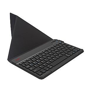 ALLIFE Universal Ultra Light Slim Portable Wireless Bluetooth 3.0 Keyboard for iOS iPad iPad Air, Pro, Mini, Android, Windows Tablets PC Smartphone with Protection Case Stand