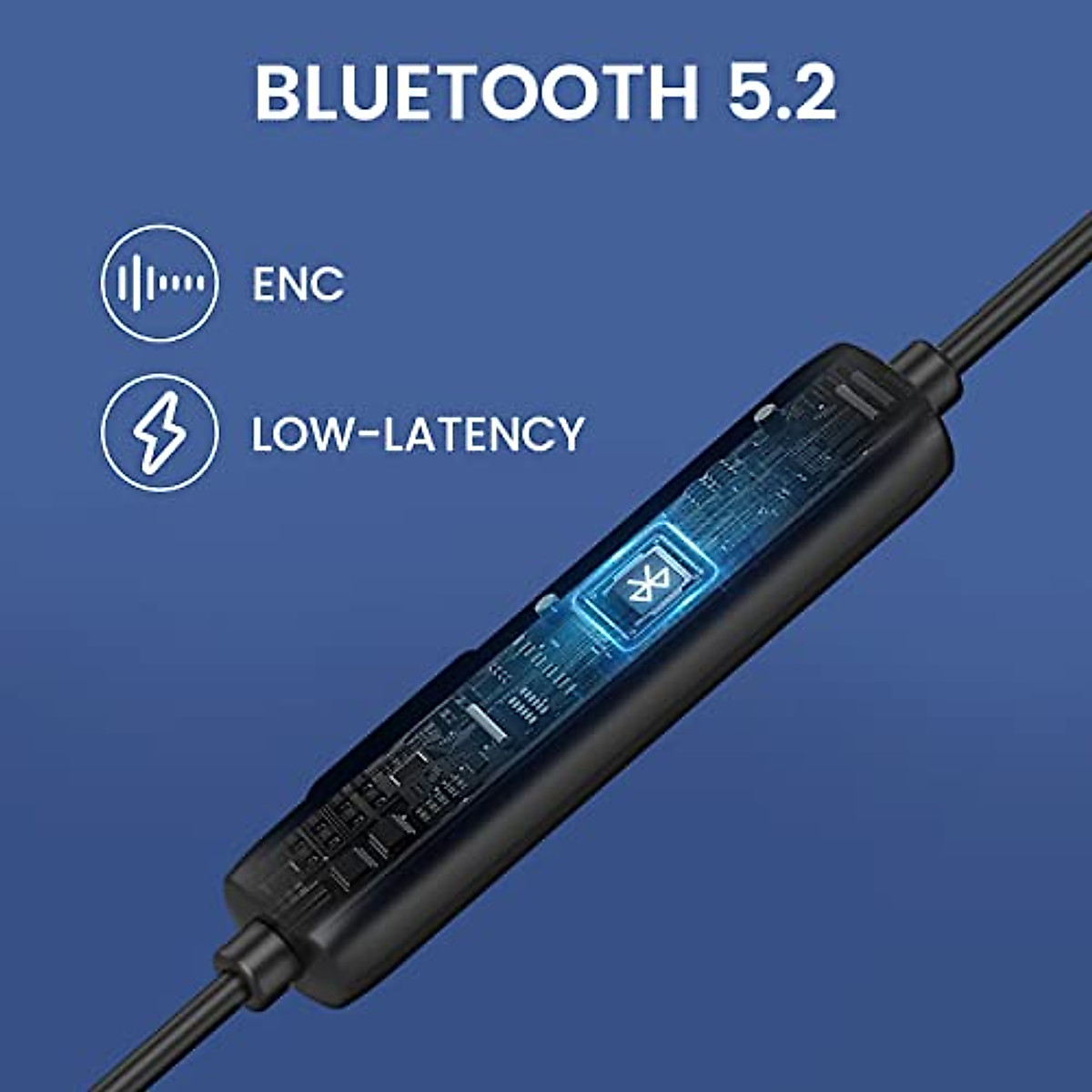 MORMOQUE Bluetooth Headphones in-Ear Neckband,V5.3 Wireless Earbuds w/Mic Magnetic Earphone 30Hrs Playtime, IPX4 Sweatproof HiFi Deep Bass Bluetooth Headset for Phone Call Music Sports