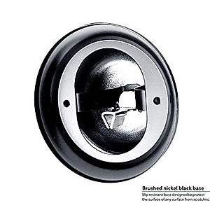 Call Bell Chrome Finish. Hand front desk ringing bell service hotel, counter, school teacher classroom, restaurant, reception, Hospitals, warehouse, office, dinner, kitchen, elderly ring. 3.38"/Silver