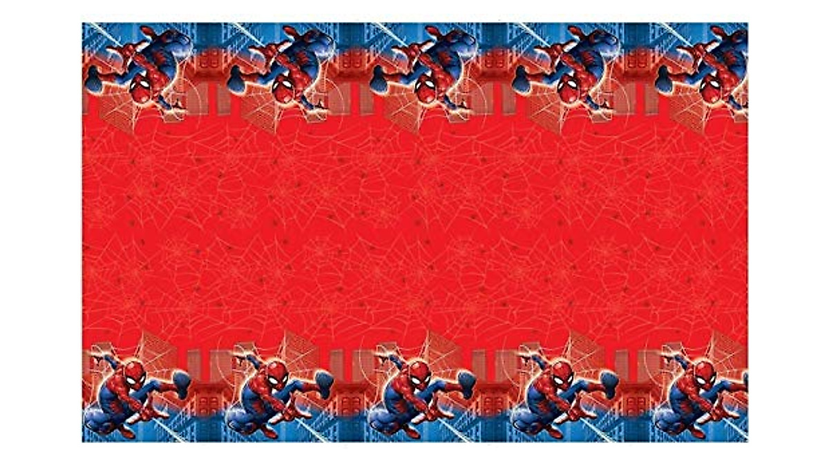 Unique Spider-Man Rectangular Plastic Table Cover | 54" x 84" | 1 Pc ...