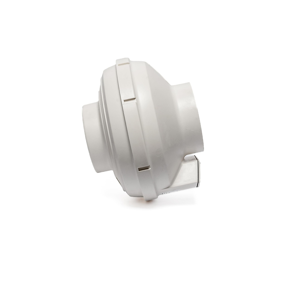 Festa Radon AMG Legend Extreme Quiet and Energy Efficient 571 CFM Radon Mitigation System Inline Fan - 6" Electric Waterproof Inline Duct Fan - Sturdy Glass Reinforced Poly-Resin White