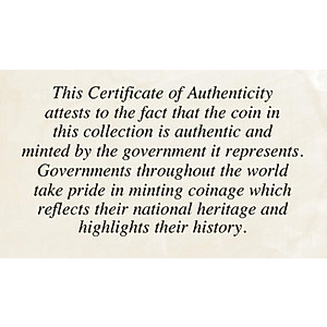 The First New York Penny Coin, Over 225 Years Old, Copper One Duit, Issued by The Dutch East India Company Known as The VOC, Brought to US by Dutch West India Company, Certificate of Authenticity