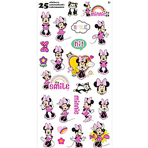 Fast Forward Minnie Mouse Backpack and Lunch Box Set - Bundle with Mini 11" Minnie Backpack, Minnie Mouse Lunch Box, Water Bottle, Stickers, More | Minnie Mouse Backpack for Girls