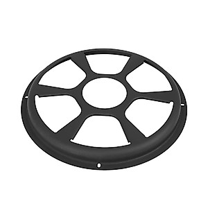 X AUTOHAUX Universal 9 Inch Black Car Audio Speaker Hollow Mesh Subwoofer Grill Cover Protector 2 Pcs