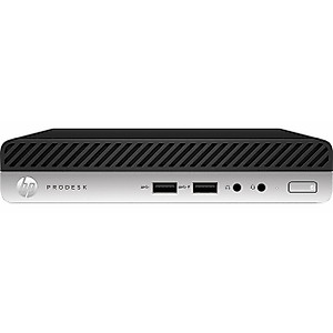 HP ProDesk 400 G5 Home & Business Mini Desktop (Intel i5-9500T 6-Core, 16GB RAM, 1TB PCIe SSD, Intel UHD 630, WiFi, Bluetooth, HDMI, USB 3.1, Display Port, Black, Win 10 Pro) (Renewed)