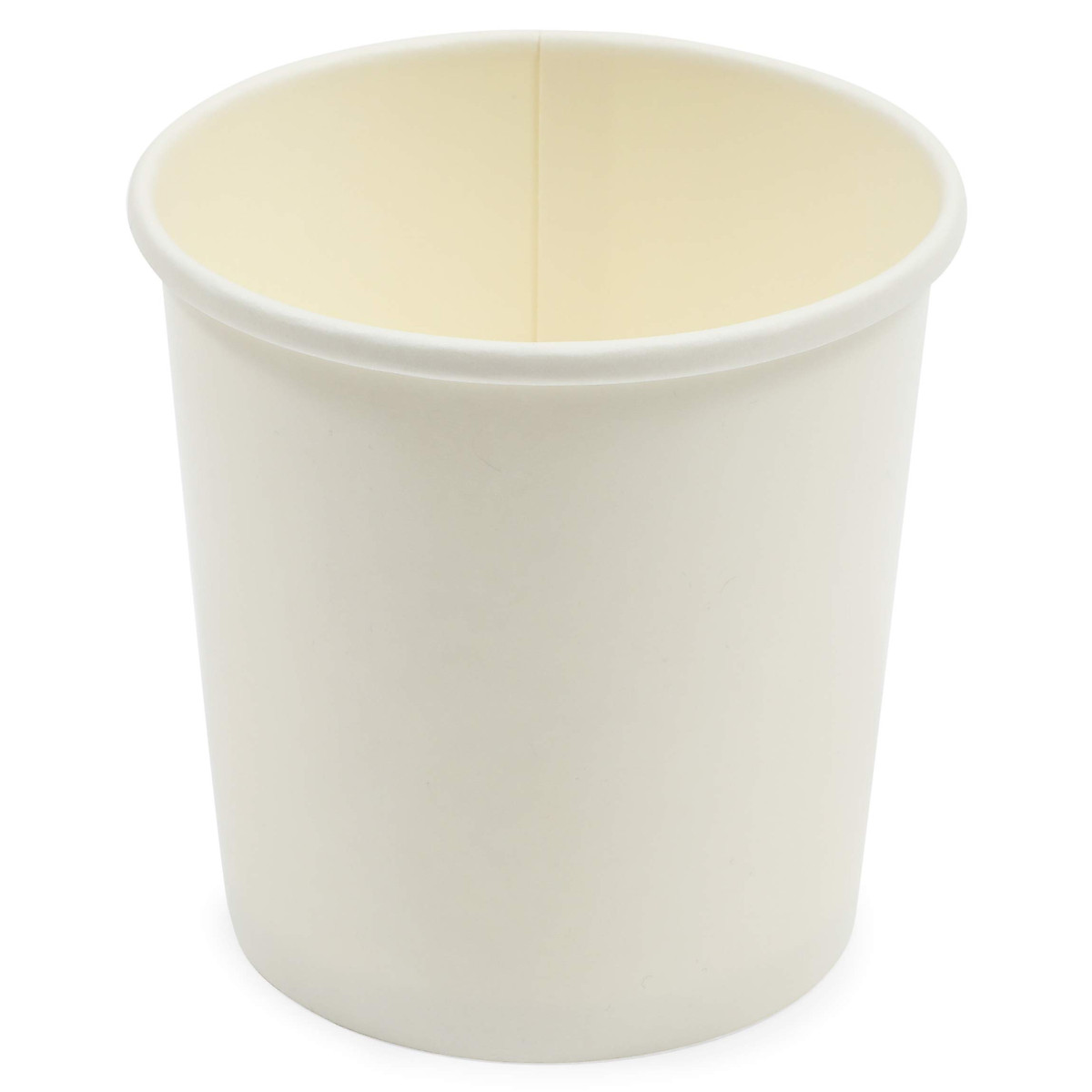 Juvale 36 Pack 16 oz Disposable Soup Containers with Lids, Take Out Cups for Hot or Cold Food to Go, Ice Cream Storage, White