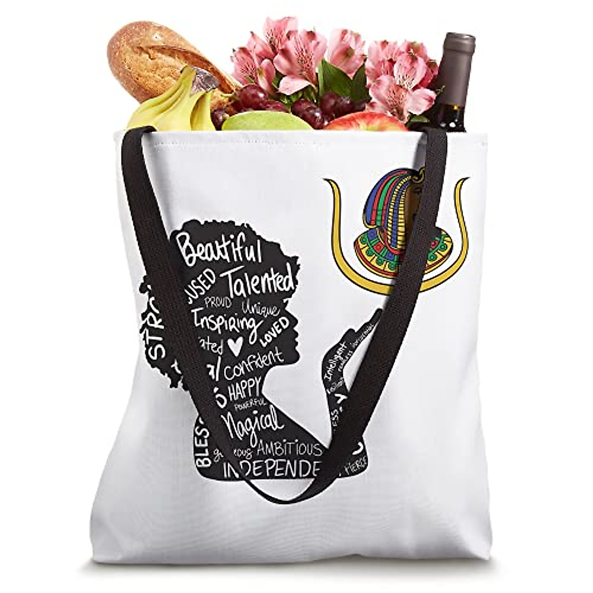 DOI Daughters of Isis PHA OES Beautiful Strong Prince Hall Tote Bag