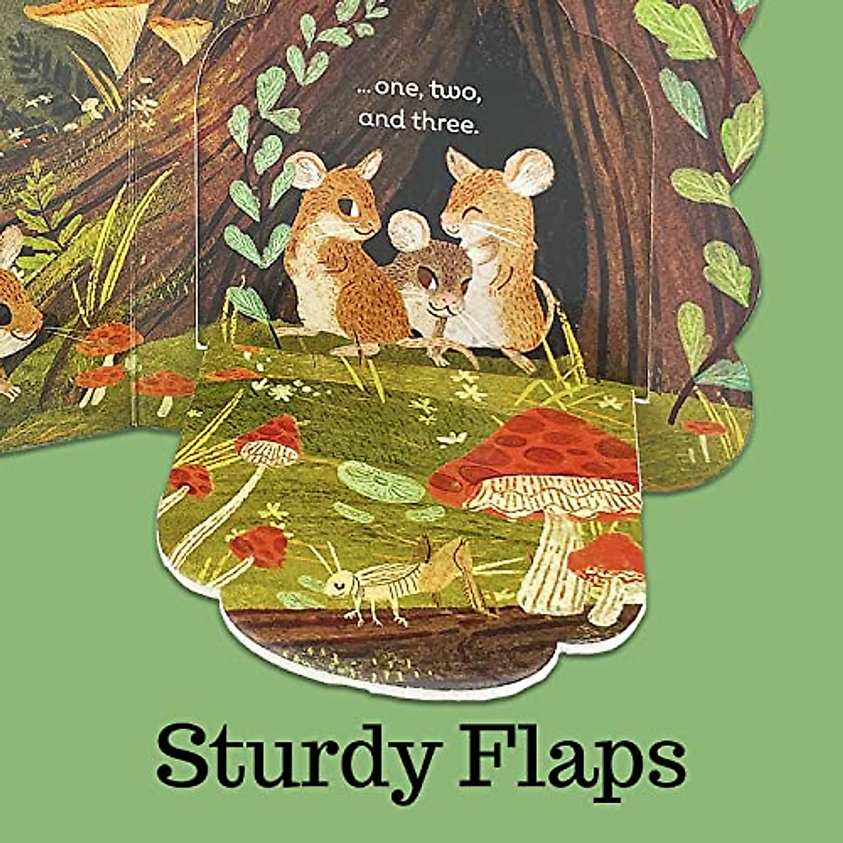 Little Brown Mouse - A Lift-a-Flap Board Book for Babies and Toddlers, Ages 1-4