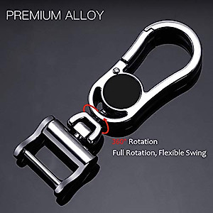 K LAKEY Toyota Key Fob Cover,Compatible with Toyota 2018-2021 Camry Corolla RAV4 Avalon Highlander C-HR Prius GT86 Key Fob,Smart Car Key Soft TPU Case Protector Key Fob with Alloy Keychain Silver