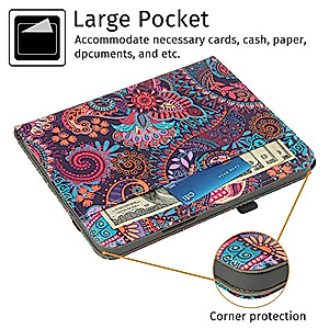 iPad Mini 6 Case with Pencil Holder 8.3 inch 2021, Support 2nd Gen Apple Pencil Charging, Premium PU Leather Smart Cover, Auto Wake/Sleep, Shockproof Protective iPad Mini 6th Generation Case