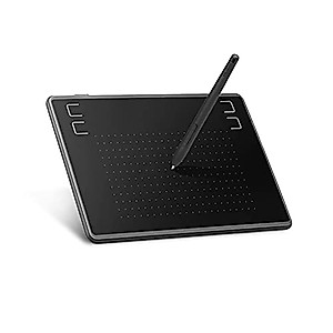 IULJH 4x3 Inch Ultralight Digital Pen Tablet Graphics Drawing Tablet with Battery-Free Stylus