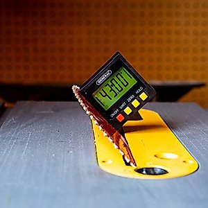 General Tools Backlit Digital Bevel Box #824X Angle Finder, Large Backlit LCD, Rotating Display, Magnetic Base