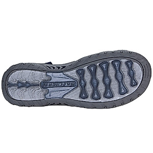 Skechers Women's Reggae-IRIE MON Sport Sandal, Navy/Blue, 9