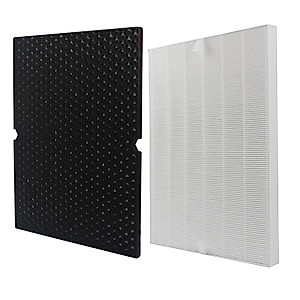 ADR Winix 5500-2 Air Purifier Filter Replacement 116130 Filter H13 Grade Replacement for Winix 5500 2 Air Purifier -True HEPA Filter and Washable Activated Carbon Filter