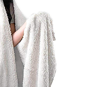 freedomlook Sugar Skull Hooded Blanket, Sherpa and Microfiber Fleece Candy Skull Skull Blanket with Hood for Teens and Adults (80 in x 55 in, Microfleece)