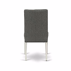 East West Furniture ANDR3-LWH-07 Dining Room Table Set, 3-Pieces