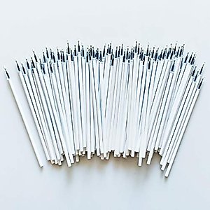 sencoo 100 pack 0.5 mm Black Gel Ink Pen Replace Refills