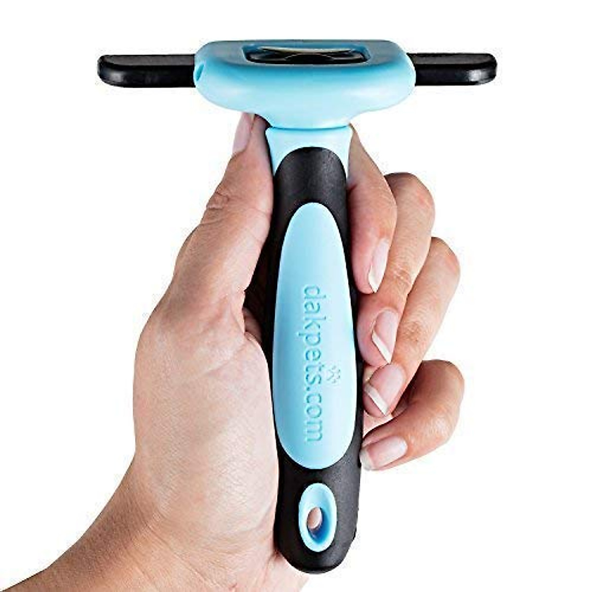 DakPets Pet Grooming Brush Effectively Reduces Shedding by up to 95% Professional Deshedding Tool for Dogs and Cats