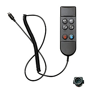 Fruhdi 6 Button 5 pin Power Recliners Lift Chairs Hand Control Controller Remote Replacement