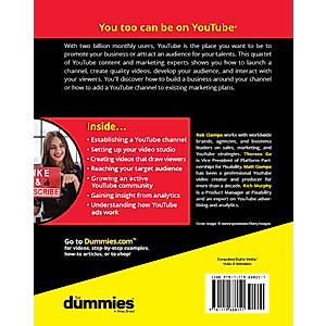 YouTube Channels For Dummies (For Dummies (Computer/Tech))