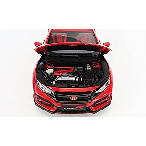 LCD MODELS 1/18 Civic Type-R (FK8) 2020 Red LCD18005B-RE