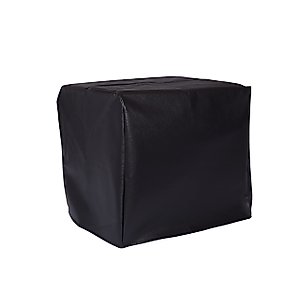 PERFECT DUST COVER, Black Padded Cover Compatible with Emeril Lagasse Power Air Fryer 360 Model S∙AFO-001 Toaster Oven Standard Size, Double Stitched and Waterproof Cover by The