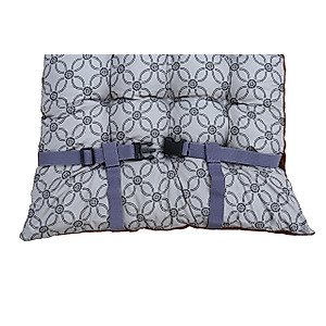 Jininworl Non Slip Velvet Bench Cushion, Durable Thick Pearl Cotton Outdoor/Indoor Bench Seat Pads 70.8 L X 20.8 W, Blue