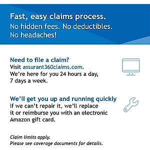 Assurant 3YR Artificial Pre-lit Tree Protection Plan $100-124