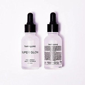 TAN-LUXE SUPER GLOW Self Tan Serum Gift Set, (10 ml) Daily Gradual Self Tanning Skincare, Cruelty Free & Vegan, Gift for women & men