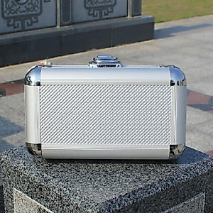 FIERRG Lab Microscope Equipment Aluminum Box 6-Piece Storage Box Can Hold 6 Pieces 1.25 Inch Telescope Microscope Accessories