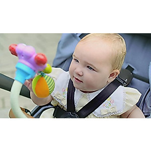 Fun Flex Award Winning 3 Piece Infant Dancing Crab Activity Set: Can Be Used with Baby Stroller, Carrier, High Chair, Crib, or Car Seat.