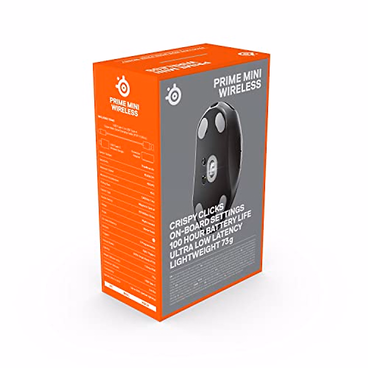 SteelSeries Esports Mini Wireless FPS Gaming Mouse – Ultra Light – Prime Mini Edition – 5 ...