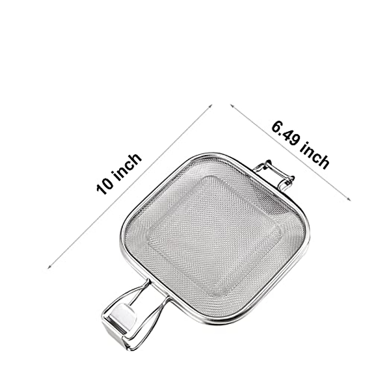 Sandwich Cage, Ovens Sandwich Clip, 304 Food Grade Stainless Steel Sandwich Racks for 2-Slice Toaster, Bread Sandwich Grill Cooling Rack Oven for Quick Sandwich Making, Oven Accessory