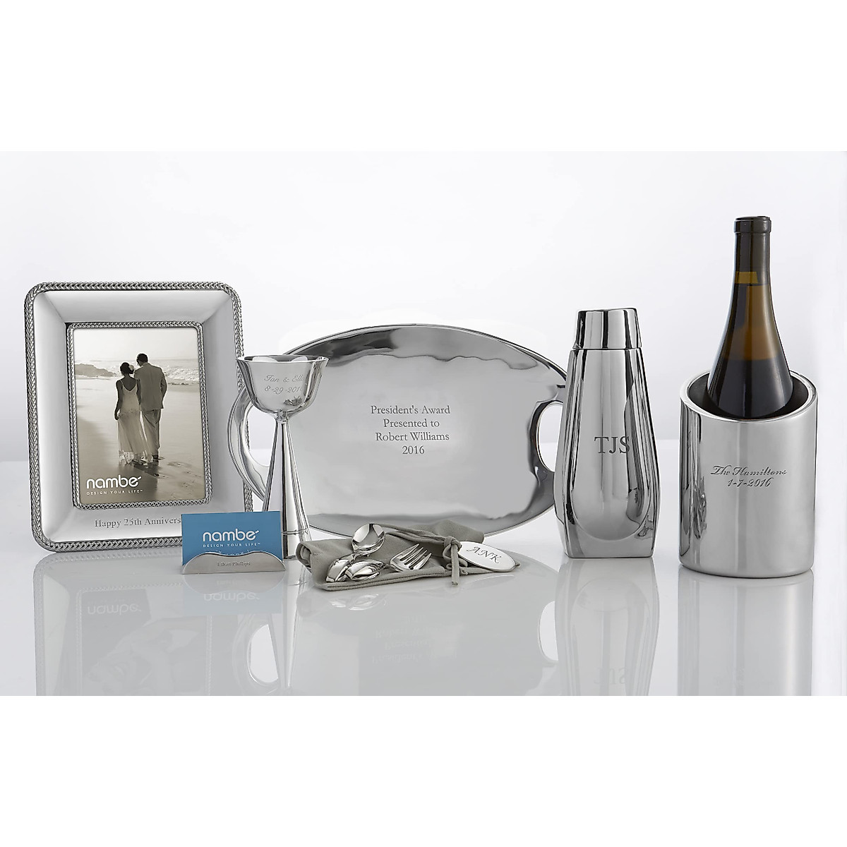 Nambé Square 11-Inch Service Plate