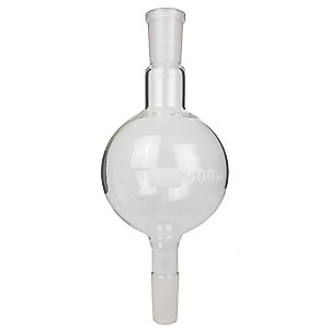 GSC International BMF500-24-40 Biomass Flask, 500ml, 24/40 Ground Glass Joint