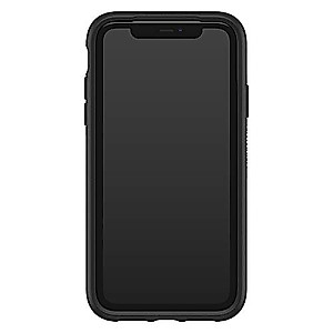 OtterBox iPhone 11 Symmetry Series Case - BLACK, ultra-sleek, wireless charging compatible, raised edges protect camera & screen