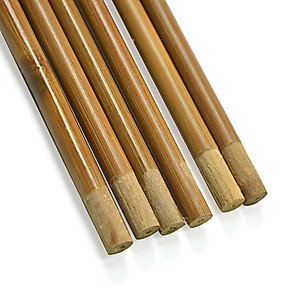 SHARROW 12pcs 32 Inch Bamboo Arrow Shafts 83cm for DIY Arrows Archery Hunting