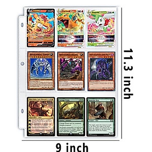 CardGuard 9-Pocket Pages, 70 Count,Clear