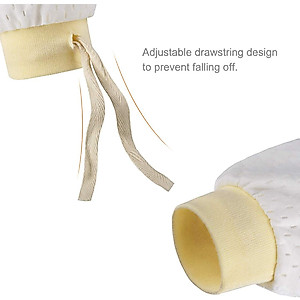 Aijian Chryvva Pack of 6 Baby Mesh Gloves Cotton No Scratch Mittens for Unisex (3Colors/0-12Months)